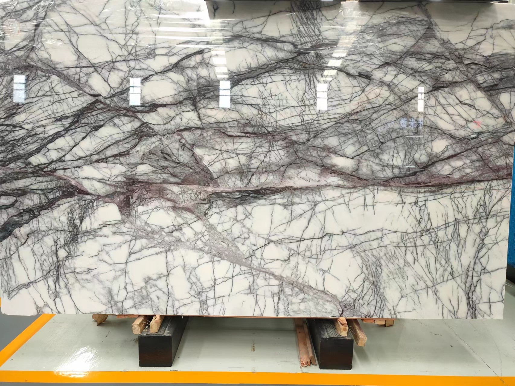 New Mine Chinese New York White Marble Stone With Black Veins,Mugla ...